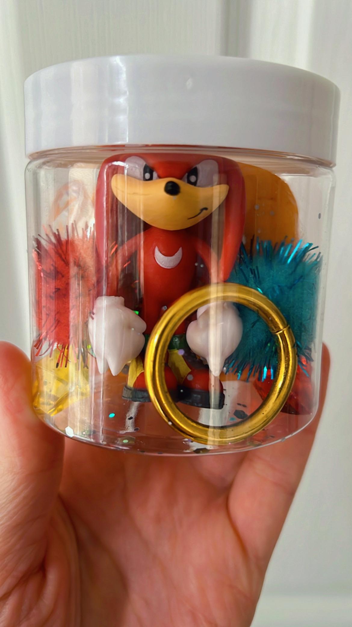 Sonic Party Favor Play Dough Jars - Etsy