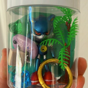 Sonic Party Favor Play Dough Jars - Etsy