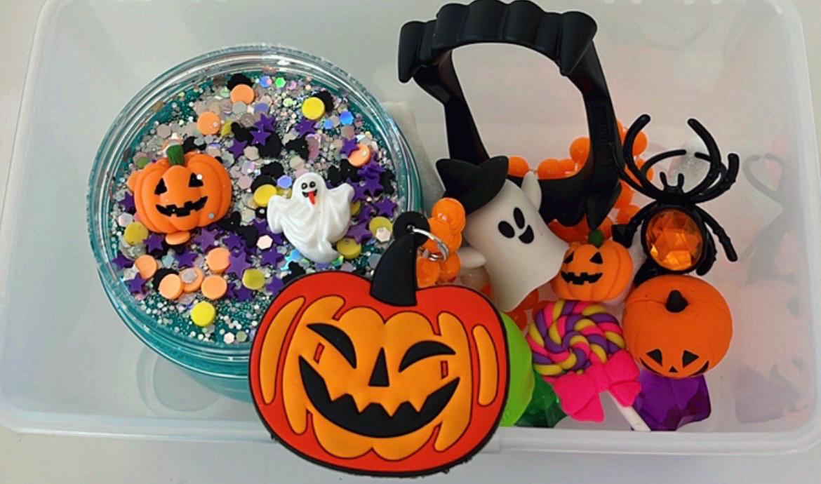 Halloween Mini Play Dough Kit - Etsy