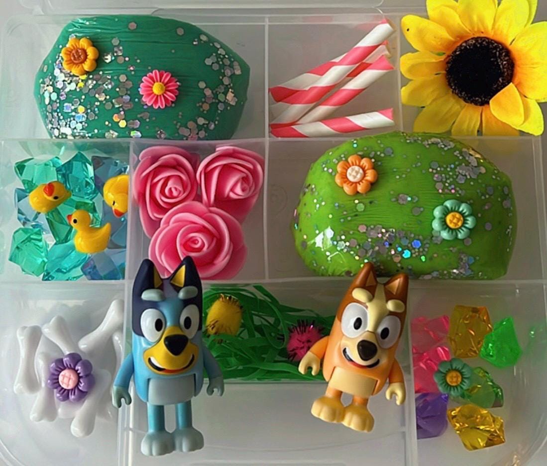 Bluey Play Dough Kit - Etsy