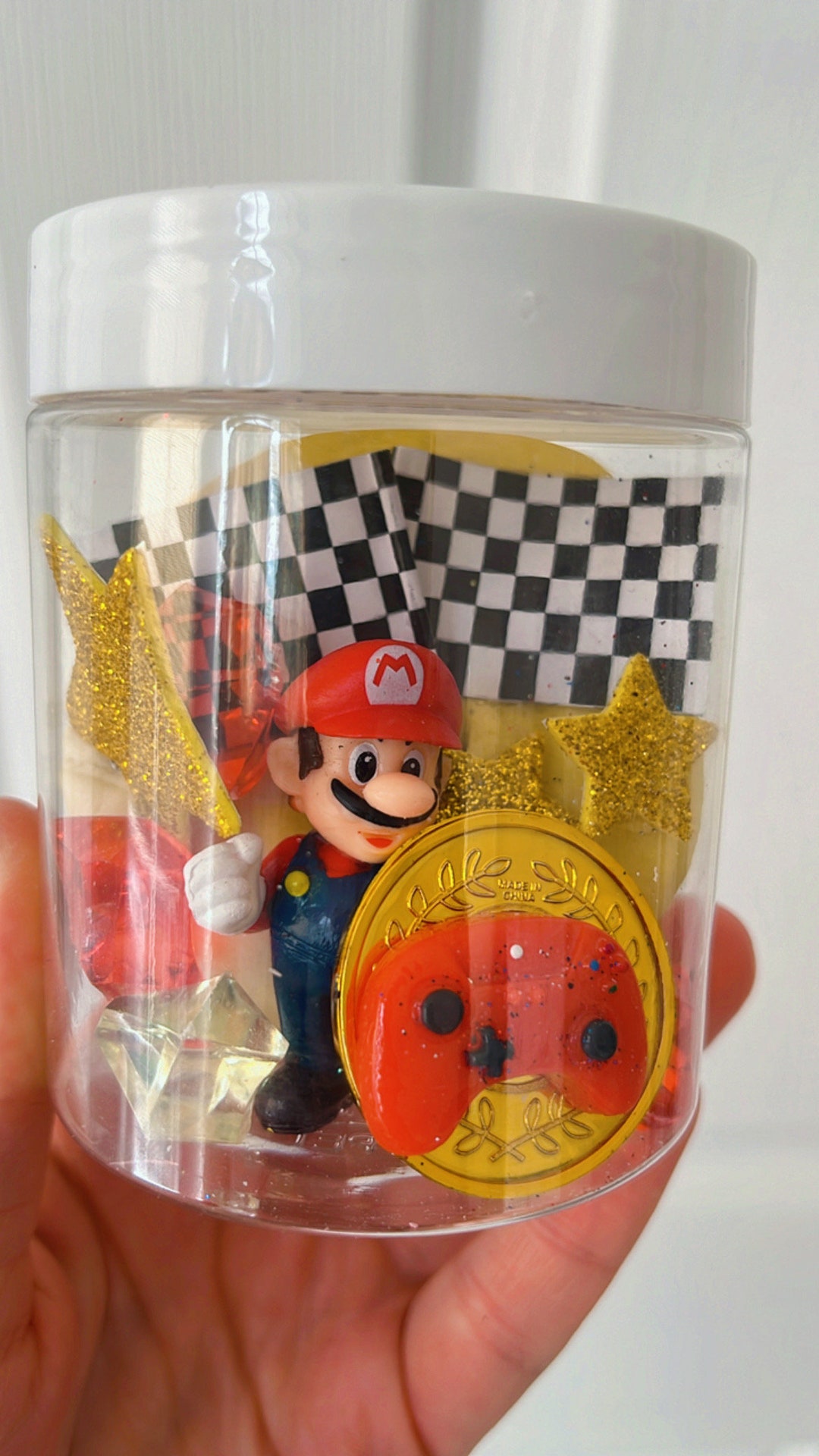 Super Mario Play Dough Jars - Etsy