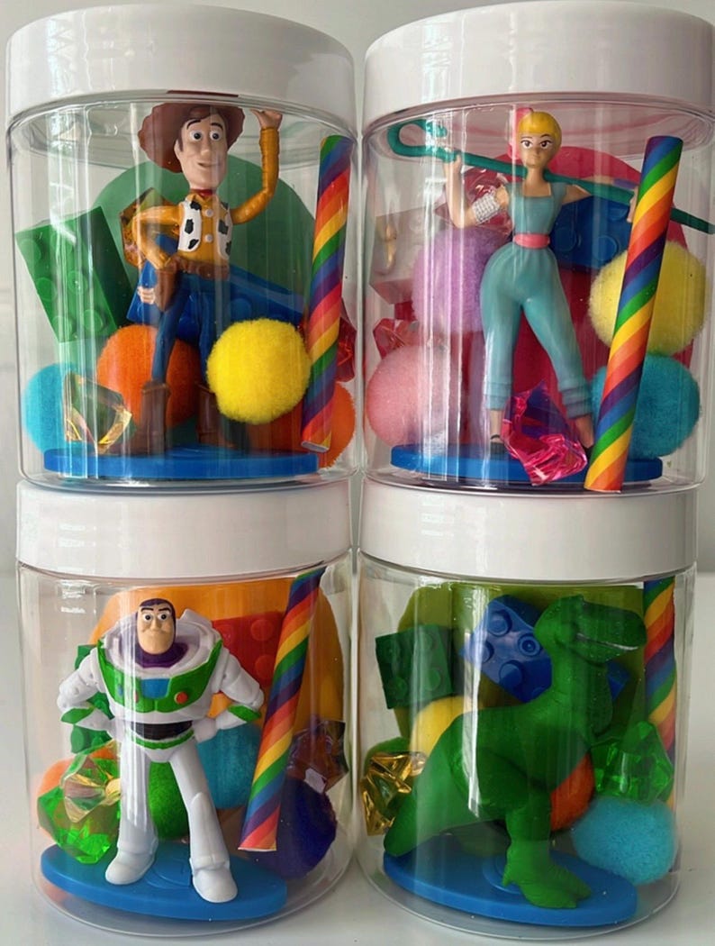 Toy Story Play Dough Jars - Etsy