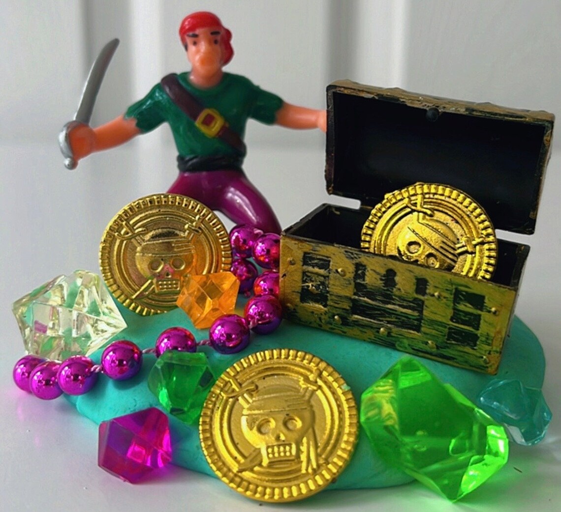 Pirate Party Favor Play Dough Jars - Etsy