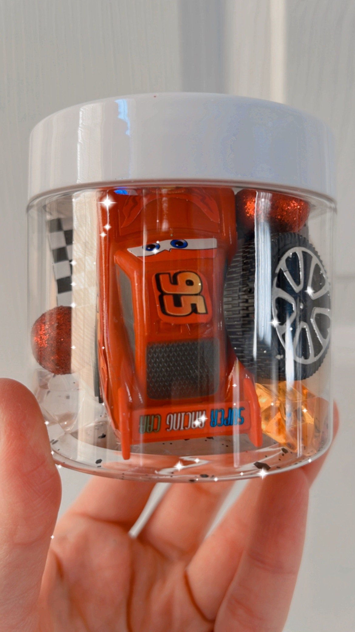 Cars Party Favor Play Dough Jars - Etsy