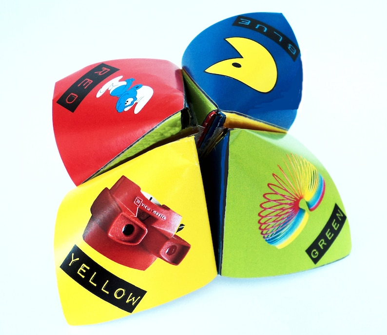 80s Party Table Decorations Pack of Ten Paper Click Clacks - Etsy