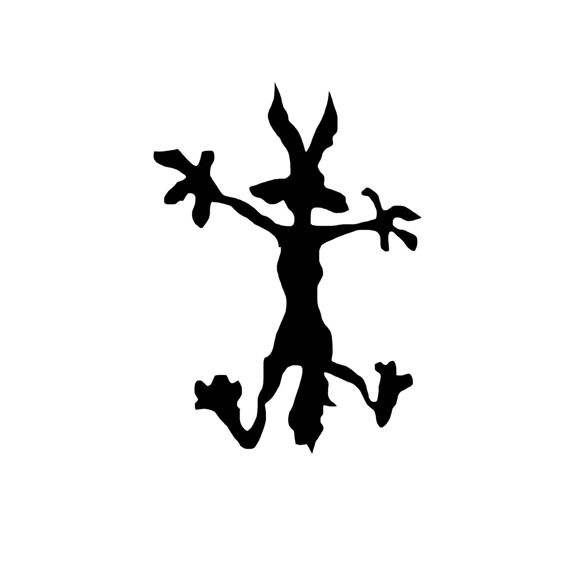 Wile E Coyote Car Decal - Etsy