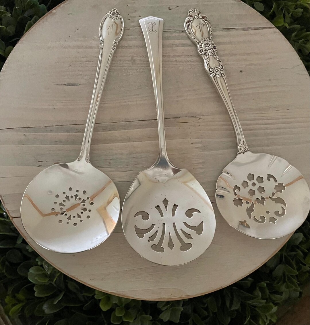 Monogrammed Vintage Tomato/fruit Servers sold Individually - Etsy