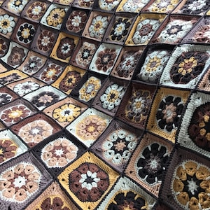 Brown Quilt - Etsy