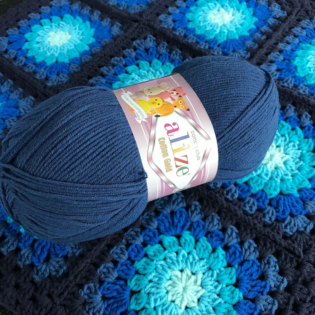 Alize Gold Pack of 10 Cotton Mix Yarn High Quality Amigurumi 100 Grams ...
