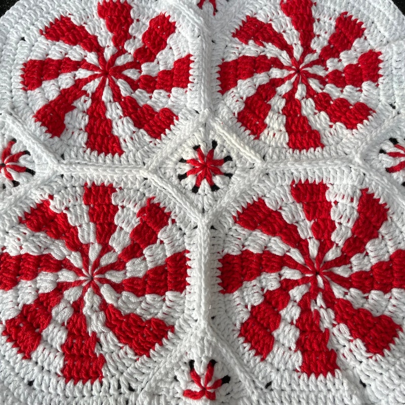 Pinwheel Afghan - Etsy