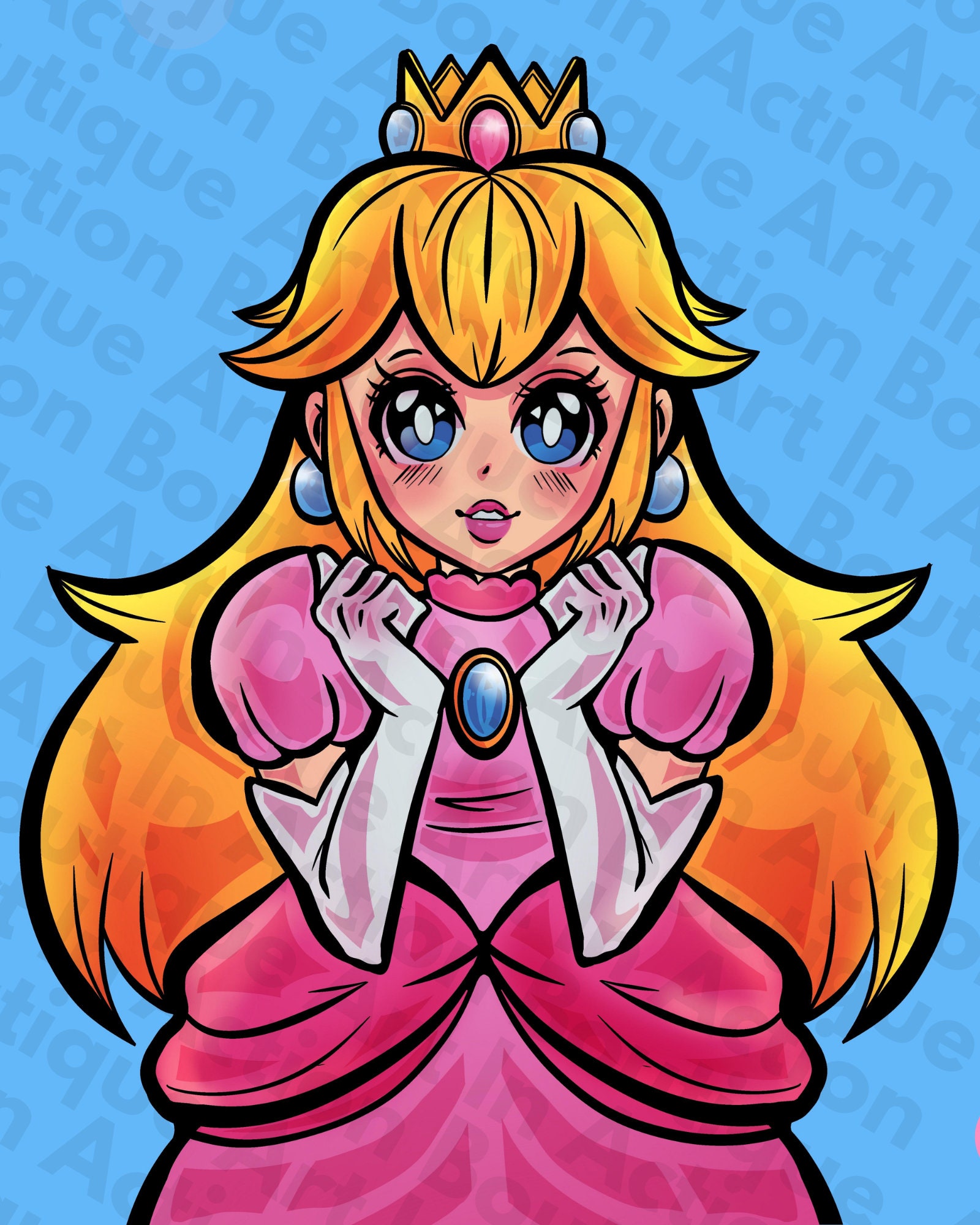 Cute Princess Peach