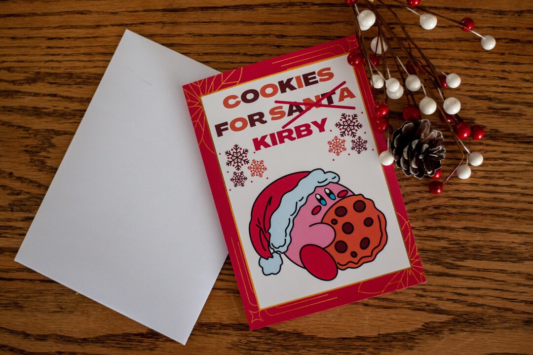 DIGITAL DOWNLOAD Cookies Fan Art Holiday Card Christmas Card Cute ...