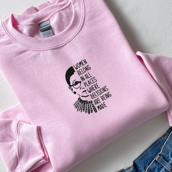 Rbg Sweatshirt - Etsy