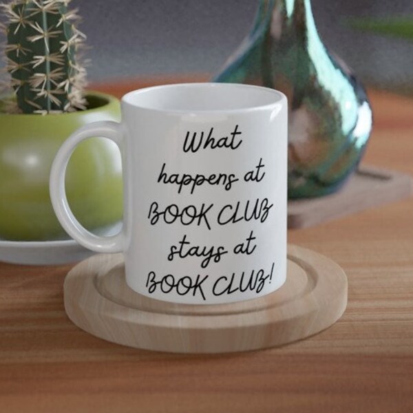 Book Club Mug - Etsy