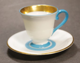 Vintage Set of 12 Moritz Zdekauer Czechoslovakia Set of 4 Tea Cups, 4 ...