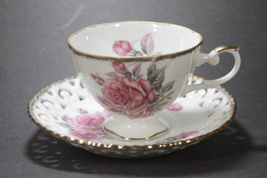 Grantcrest China - Made in Japan - Cup & Saucer Vintage - RARE - - Etsy