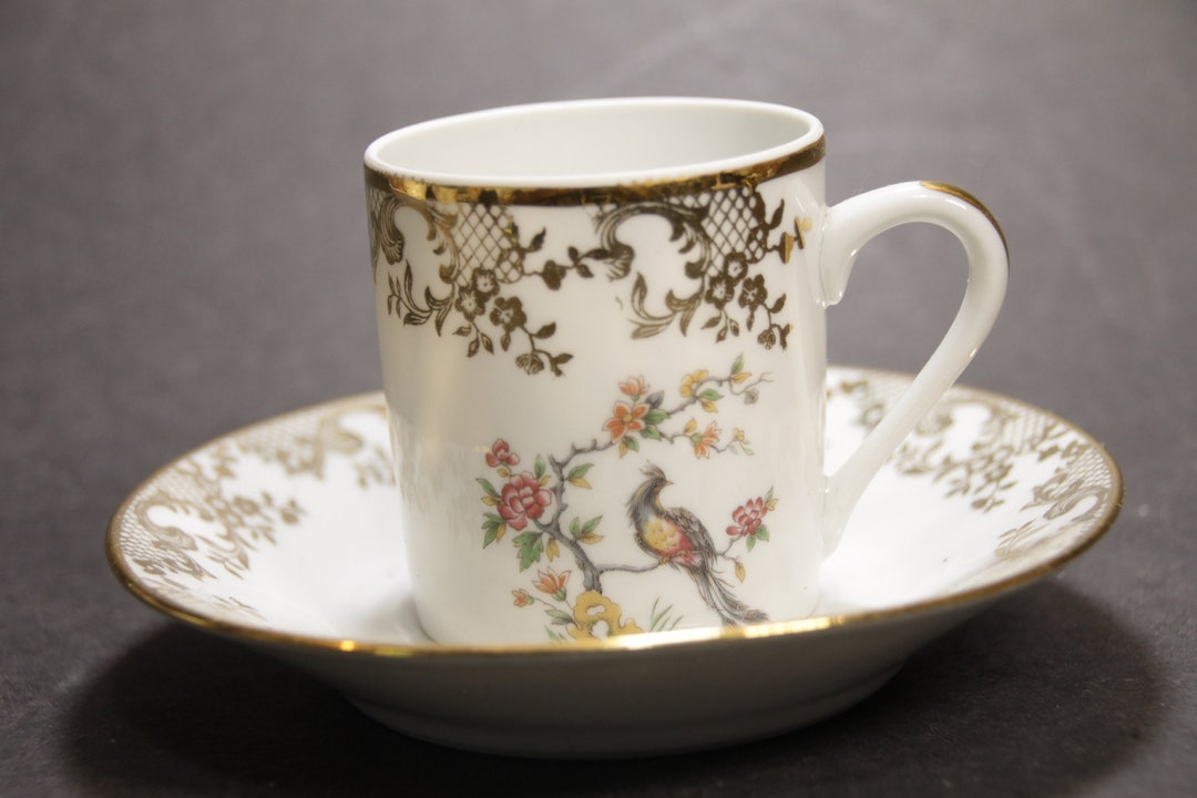 VERITABLE PORCELAINE - France -tea Cup & Saucer -vintage - Etsy