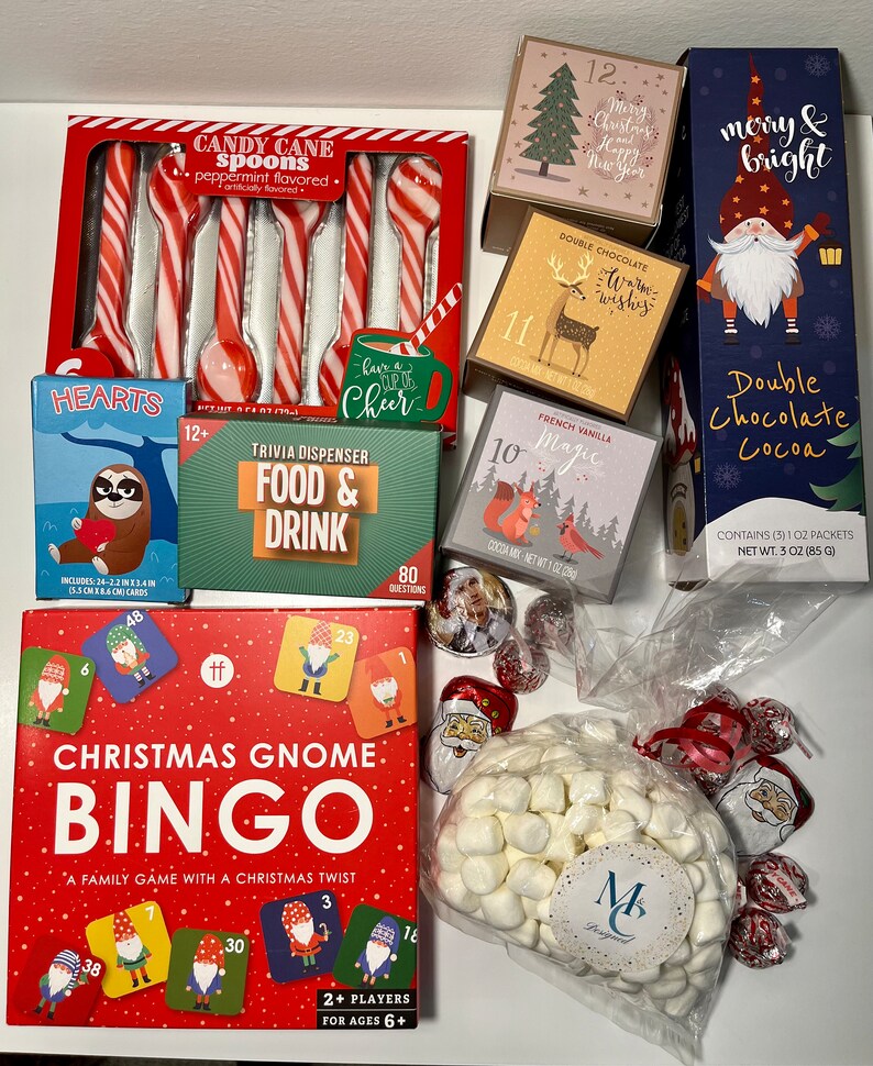 Family Hot Cocoa & Game Kit the Perfect Snowy Day Kit for - Etsy