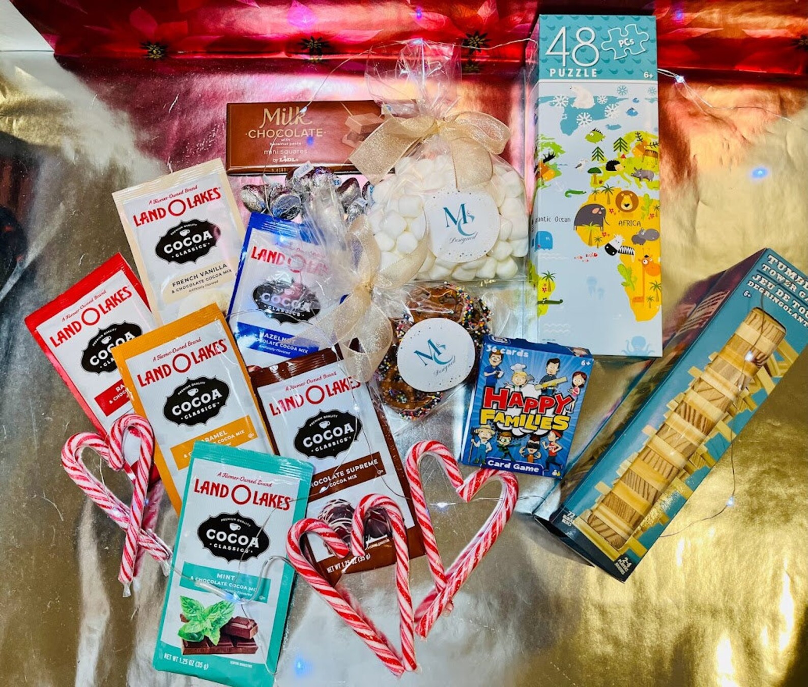 Family Hot Cocoa & Game Kit the Perfect Rainy Day Kit for | Etsy