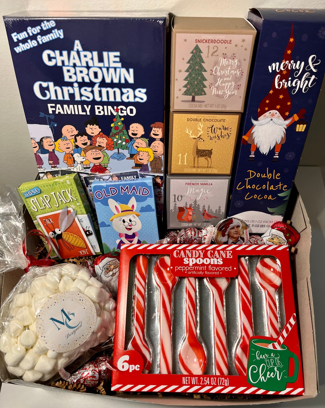 Family Hot Cocoa & Game Kit the Perfect Snowy Day Kit for - Etsy