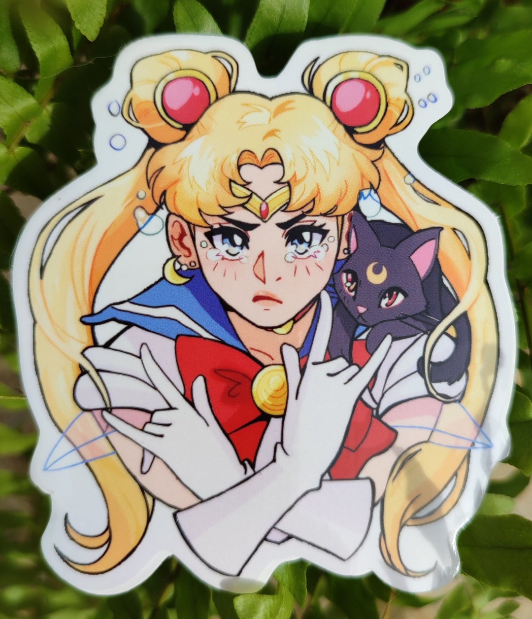 Sailor Moon Vinyl Sticker - Etsy