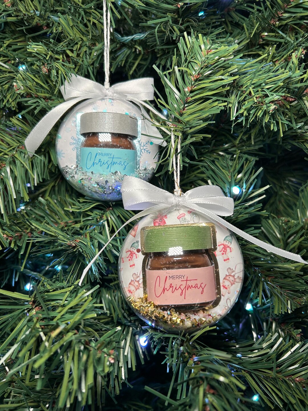 Christmas Ornament | Mini Nutella Christmas Ornament | Chocolate ...