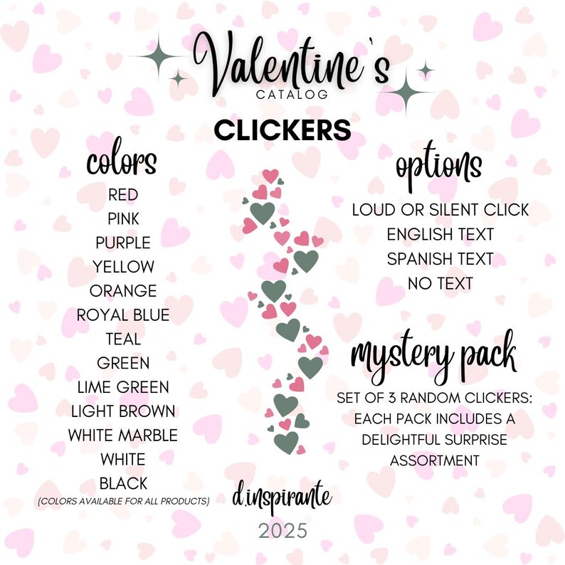 Heart Clicker Fidget | Heart Fidget| Fidget Toy | Valentine's Fidget ...