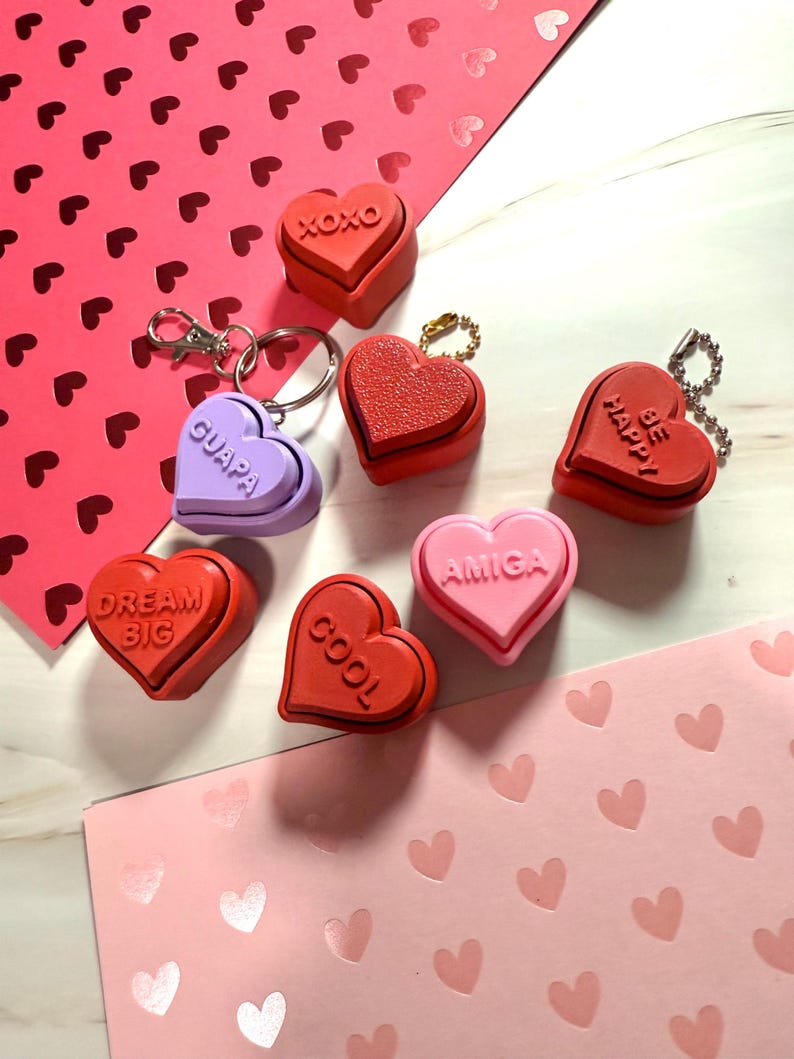 Heart Clicker Fidget | Heart Fidget| Fidget Toy | Valentine's Fidget ...