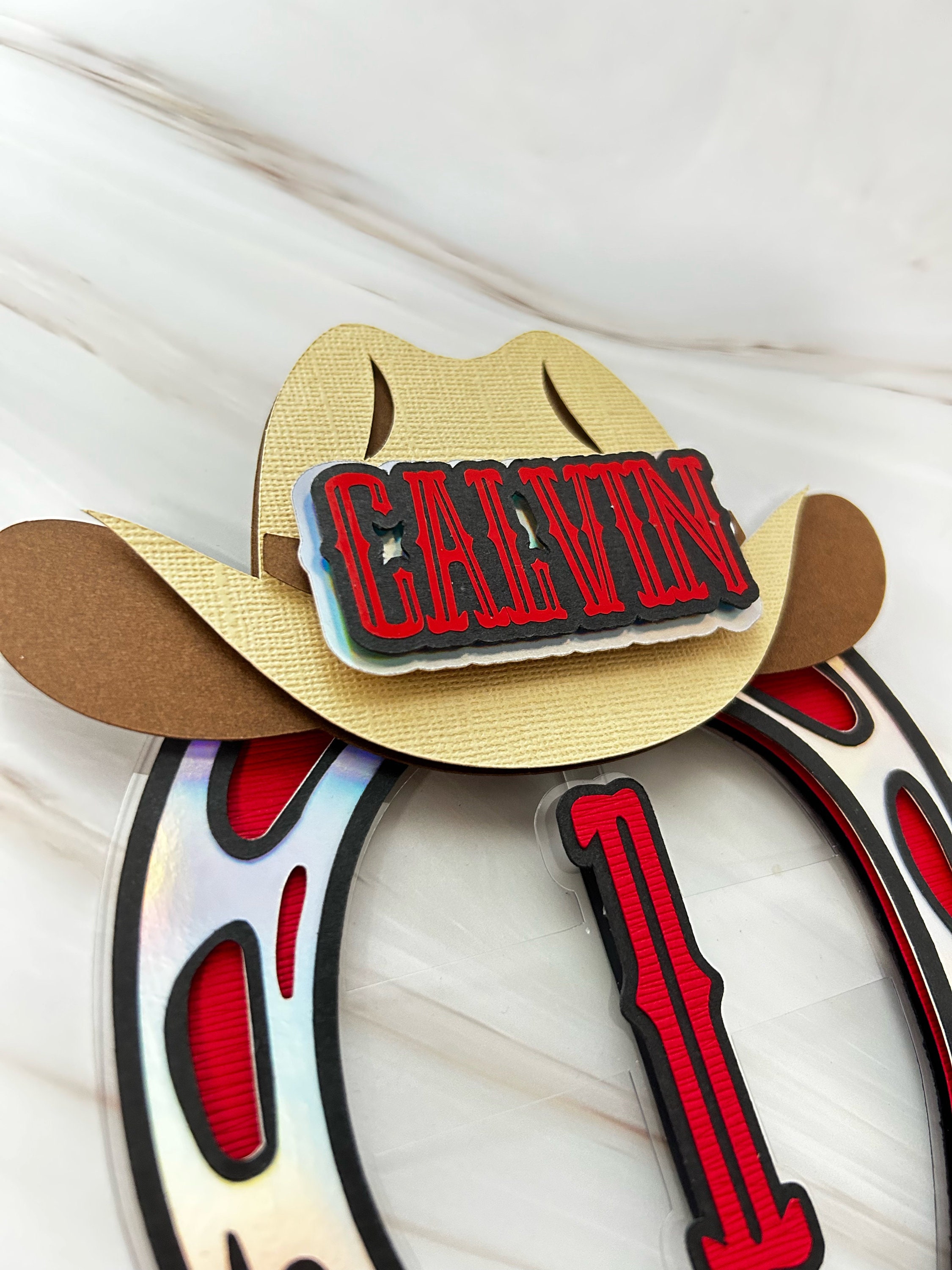 Western Cake Topper | Cowboy Cake Topper | Western Birthday Party ...