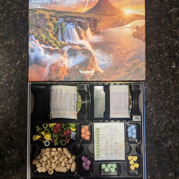 Earth Board Game Insert - Etsy