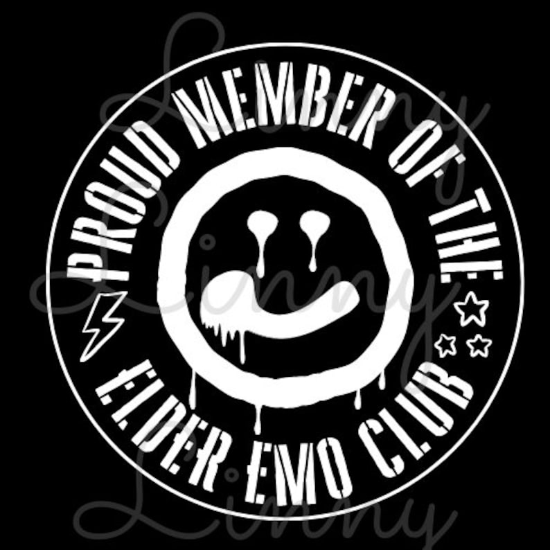 Elder Emo PNG Cut Files Bundle | Instant Download | It Was Never a ...