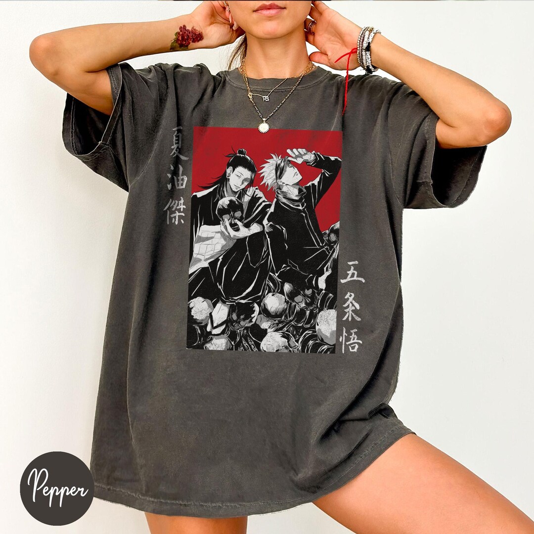 Vintage Geto Gojo Shirt, Sweatshirt, Hoodie, Geto Shirt, Gojo Shirt ...