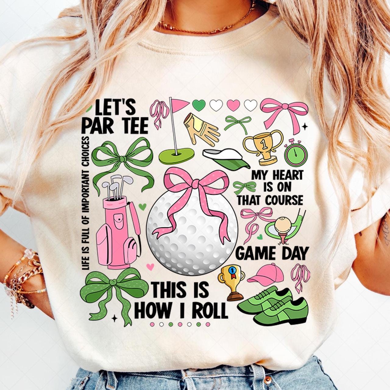 Retro Groovy Golf Game Day Png, Golf PNG, Masters Golf Design Png ...