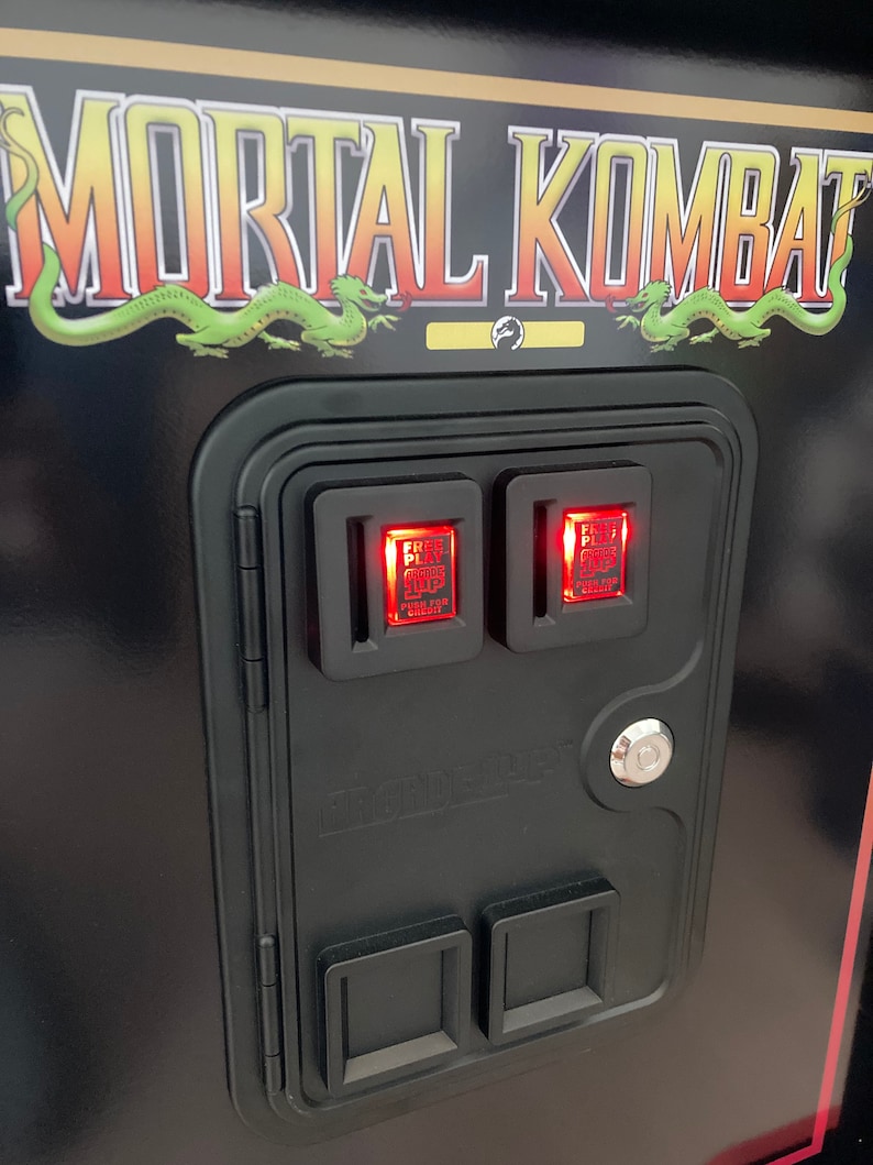 Arcade1up Arcade 1up Mortal Kombat MK 1 30th Anniversary Front Panel 3 ...