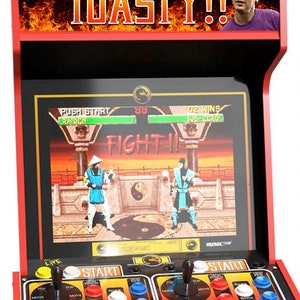 Arcade1up Arcade 1up Mortal Kombat MK 1 30th Anniversary Front Panel 3 ...