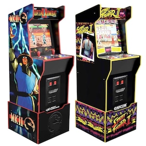 Arcade1up Custom Control Deck for the SF MK Legacy Cabinet (street ...