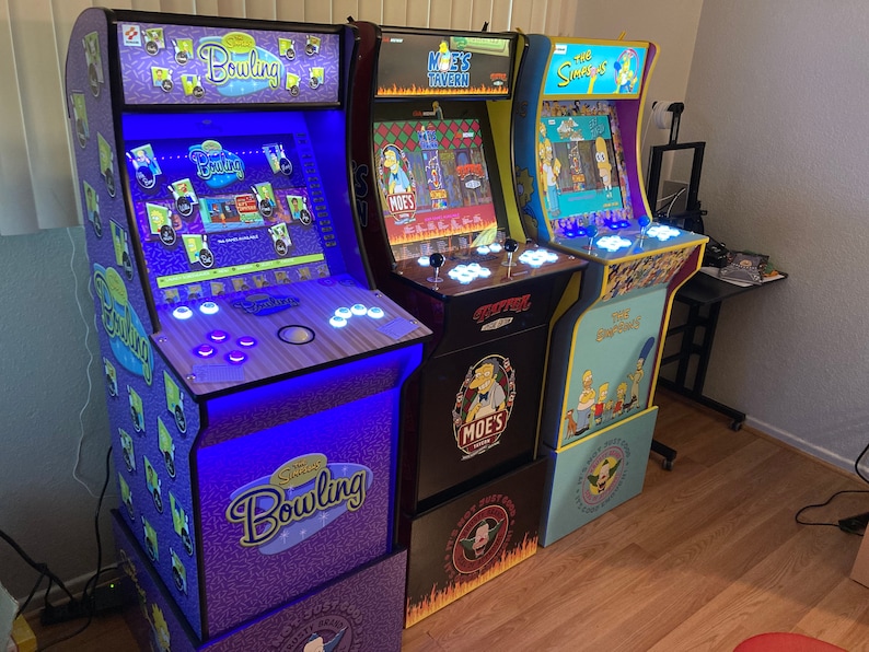 Arcade1up Arcade 1up Graphic Decal the Simpsons Mr. Sparkle | Etsy