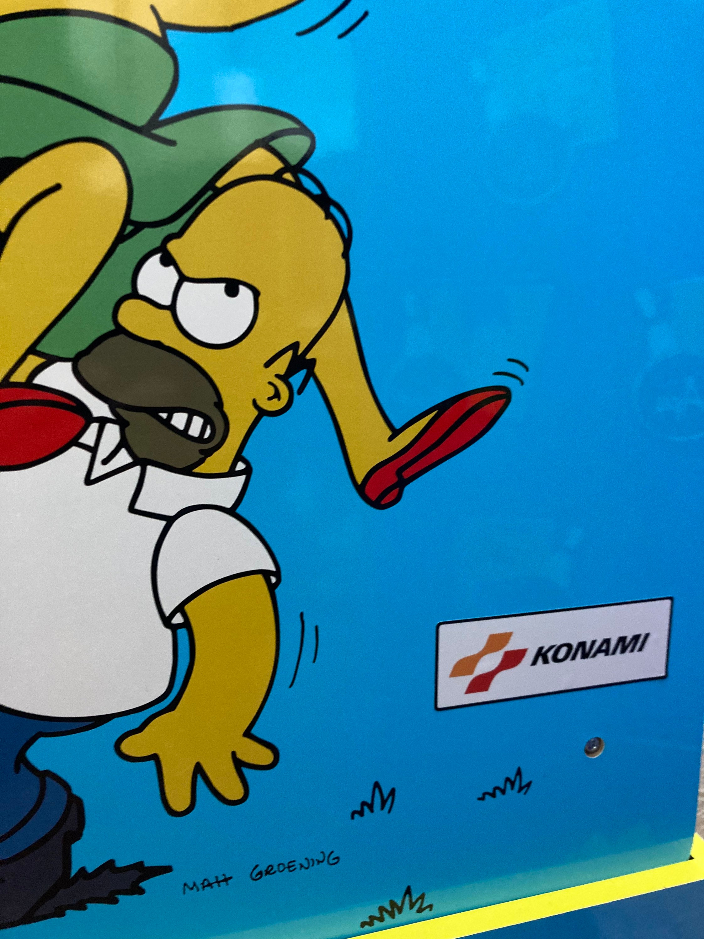 The Simpsons Arcade1up Konami Stickers Arcade 1up Set of 4 for - Etsy