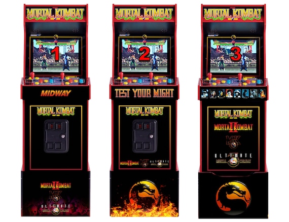 Arcade1up Arcade 1up Mortal Kombat MK 1 30th Anniversary Front - Etsy ...