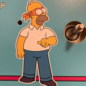 Simpsons TMNT Sticker Mod Set Arcade1up - Etsy