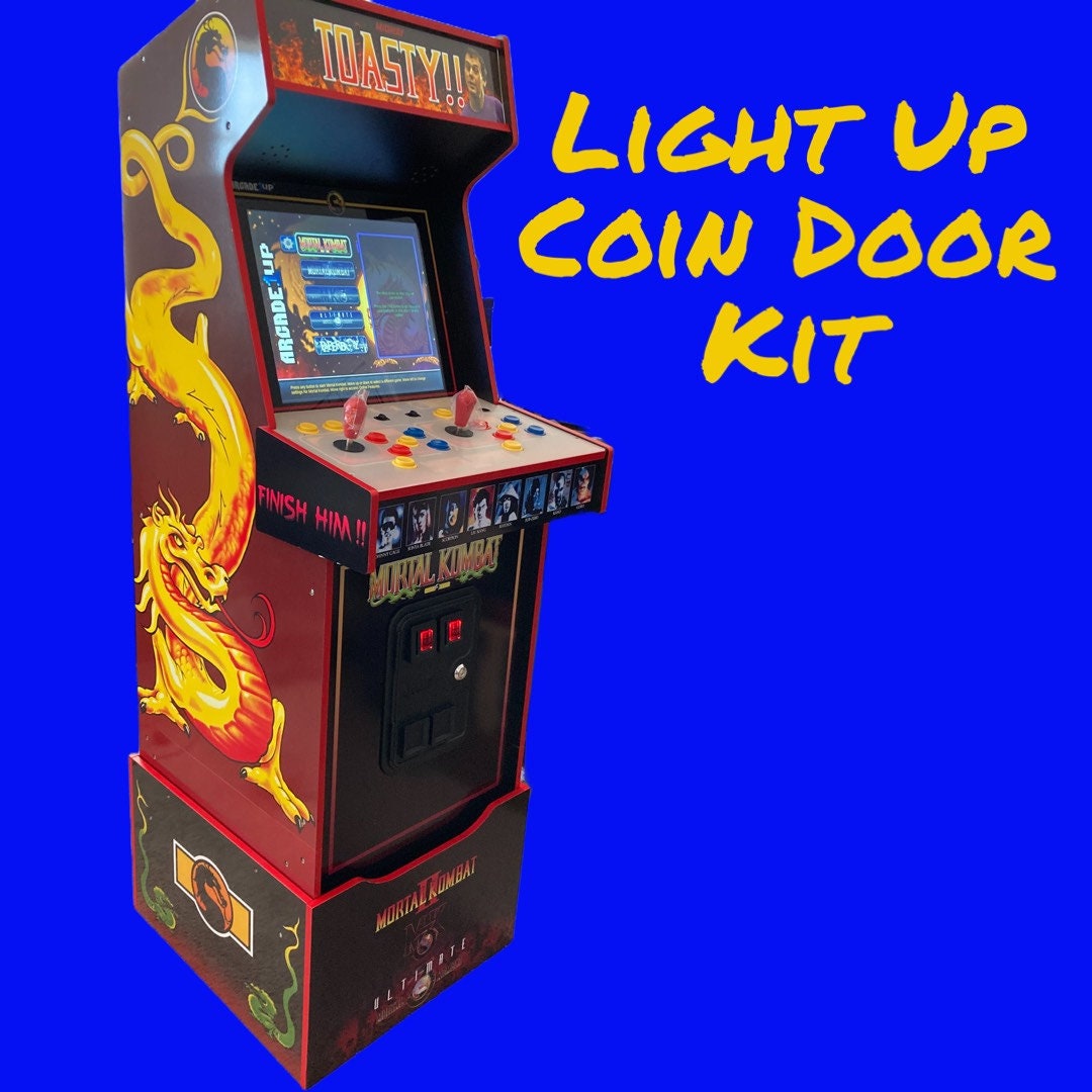 Arcade1up Arcade 1up Mortal Kombat MK 1 30th Anniversary Front Panel 3 ...