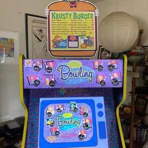 The Simpsons Arcade Toppers Arcade1up - Etsy