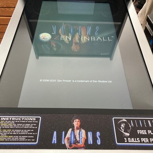 Arcade1up Arcade 1up Pinball Decal Wrap Skin Sticker 8 Piece Set Aliens ...