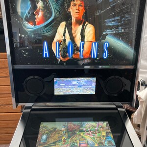 Arcade1up Arcade 1up Pinball Decal Wrap Skin Sticker 8 Piece Set Aliens ...