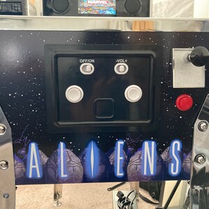 Arcade1up Arcade 1up Pinball Decal Wrap Skin Sticker 8 Piece Set Aliens ...