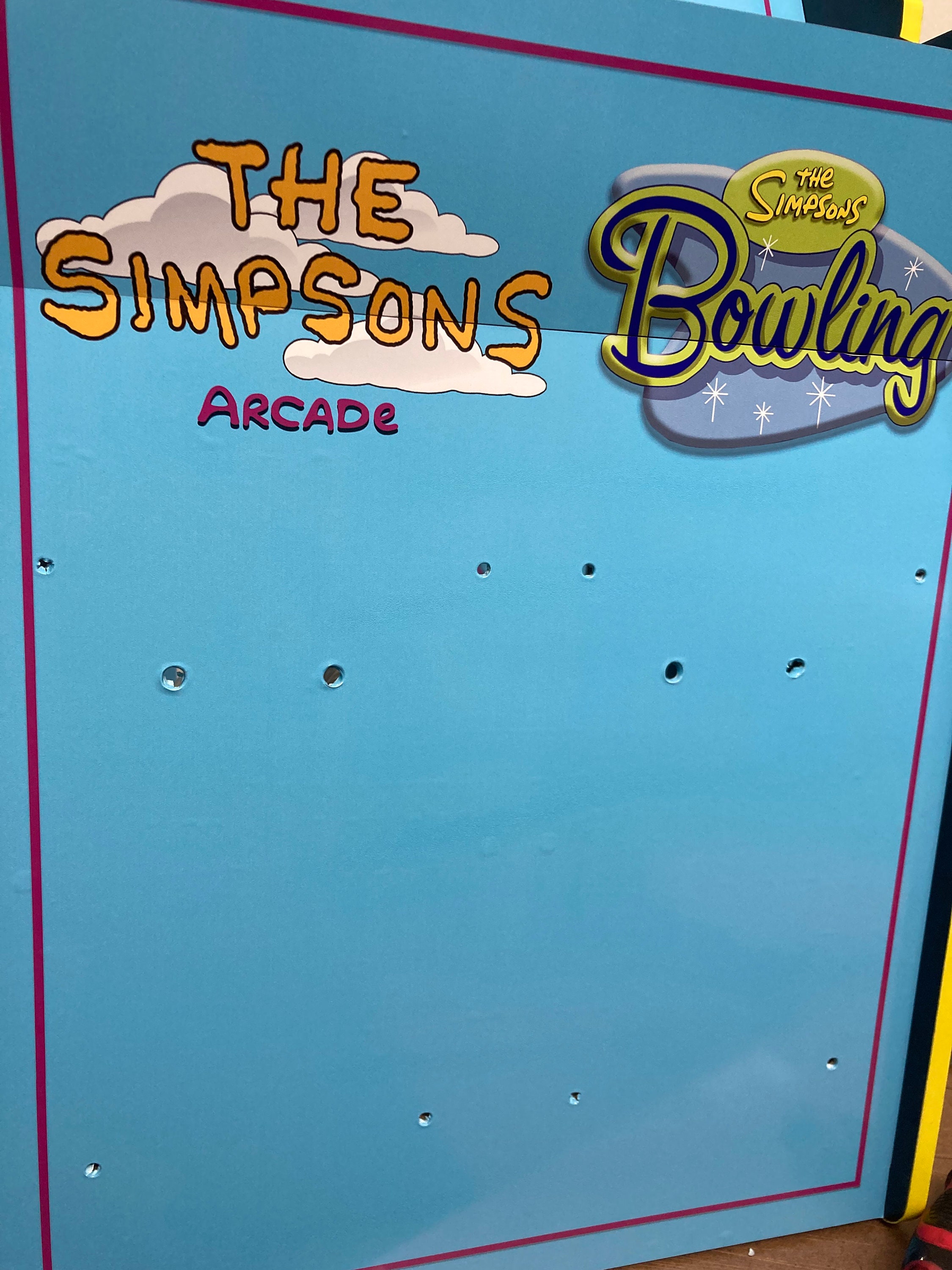 The Simpsons Arcade1up Arcade 1up 5 Piece Front Decal Sticker - Etsy