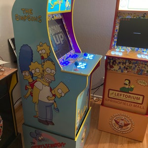 Arcade1up Arcade 1up Graphic Decal the Simpsons Mr. Sparkle, Leftorium ...