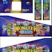 Arcade1up Arcade 1up Pinball Decal Wrap Sticker 8 Piece Set Monster ...