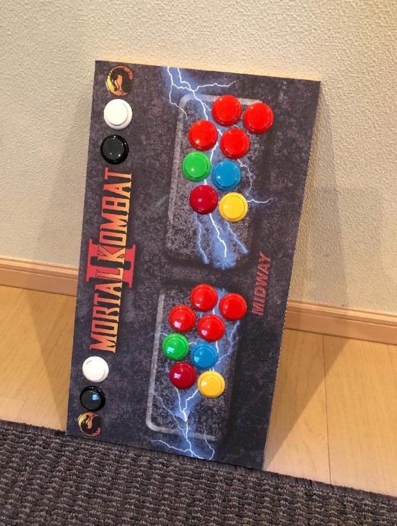 Arcade1up Custom Control Deck for the SF MK Legacy Cabinet (street ...