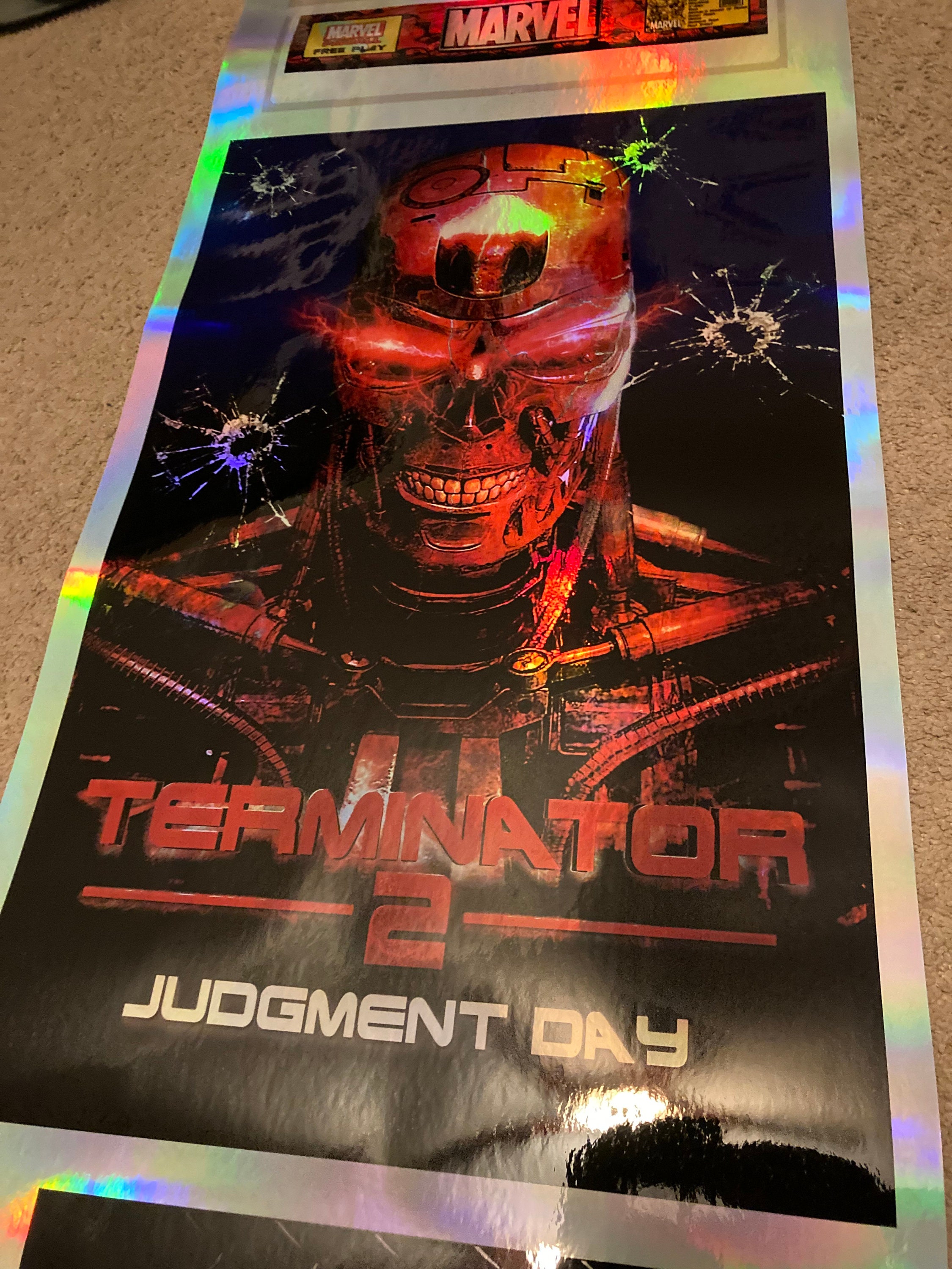 T2 Terminator Judgment Day Front Decal Sticker for the - Etsy